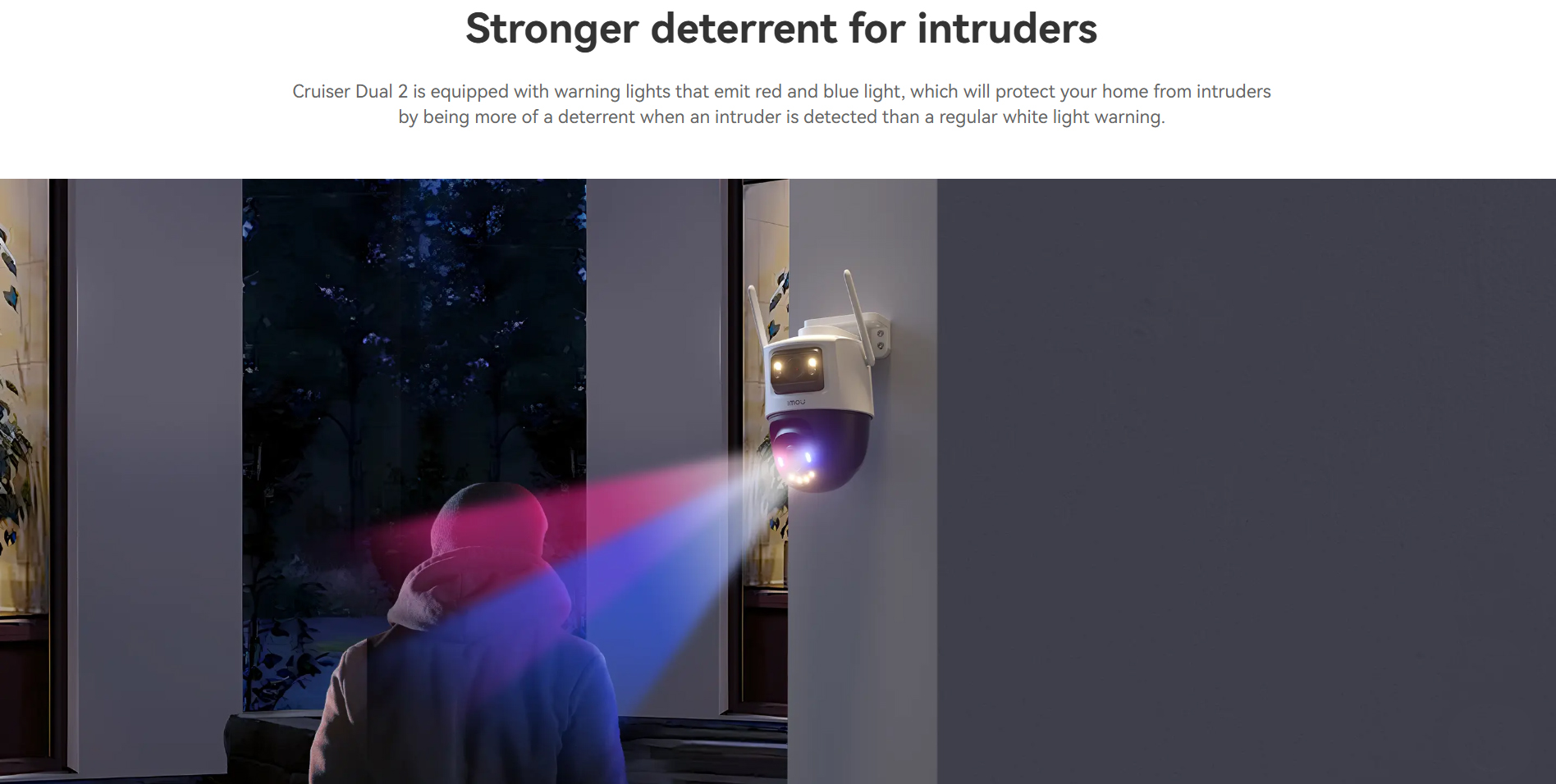IMOU Cruiser Dual2 Outdoor Camera 3MP +3MP - Integrated Security ...